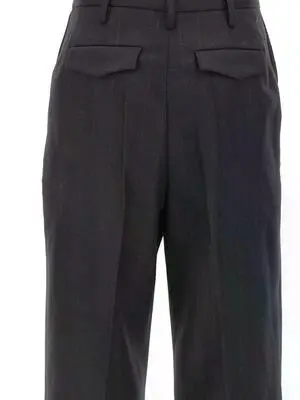 HERSKIND Pinstripe Wool Trousers
