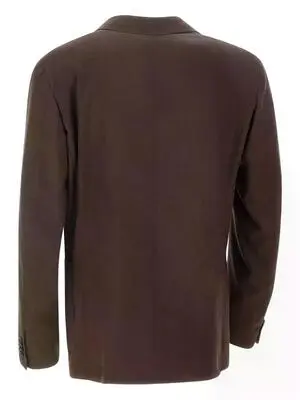 Corneliani Two-button Patch-pocket Blazer - Brown