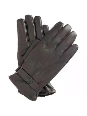 Barbour Leather Gloves - Brown