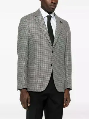 LARDINI Houndstooth Blazer