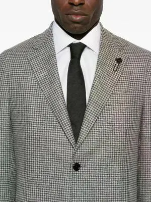 LARDINI Houndstooth Blazer
