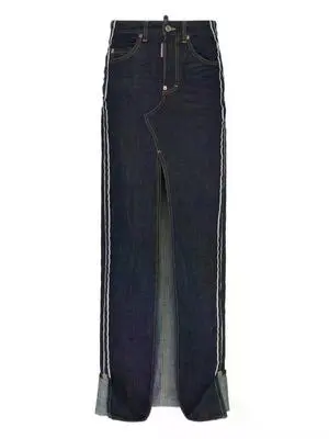 Dsquared2 Denim Maxi Skirt