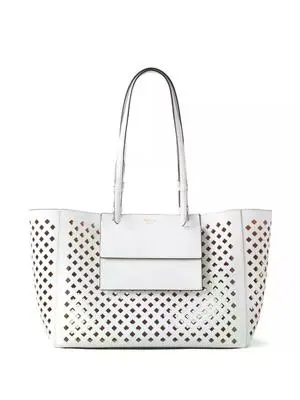 Mulberry Leather Tote Bag - White