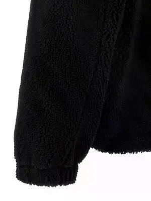 Balenciaga Embroidered-logo Teddy Jacket