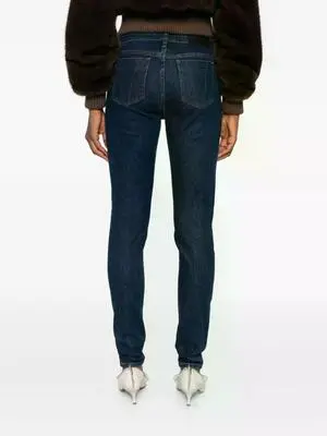 Victoria Beckham Logo-patch Jeans
