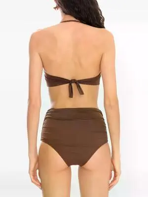BRIGITTE Embellished High-waisted Bikini
