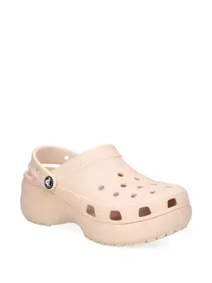 CROCS Platform Heel Slides