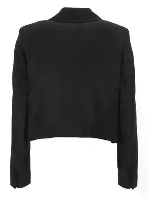 MAISON HOTEL Cropped Double-breasted Blazer