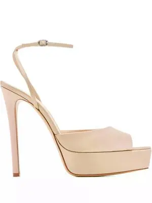 ANDREA WAZEN 140mm Loulou Platform Peep-toe Sandals