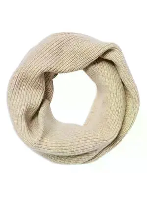 Eric Bompard Ribbed Cashmere Snood - Neutrals