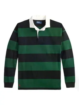 Ralph Lauren Striped Rugby Shirt - Green