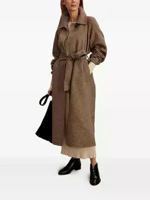 Varley Belted Puppytooth Coat