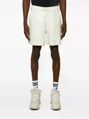 Amiri Leather Shorts