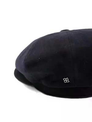 Tagliatore Eight-panel Wool Beret - Blue