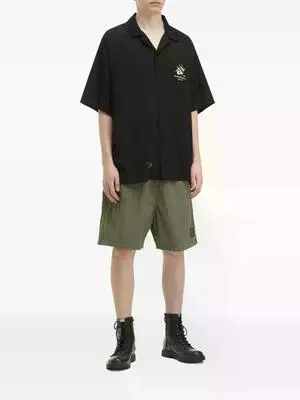 Alpha Industries Logo-patch Shorts