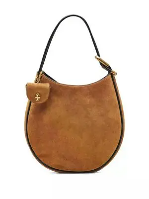 Marc Jacobs Large Dual Suede Shoulder Bag - Brown