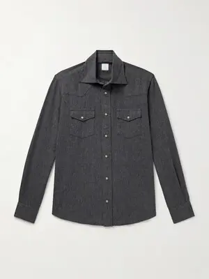 Eleventy Western Shirts For Men