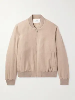 Cashmere Blend Bomber Jackets