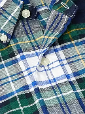 Polo Ralph Lauren Button-down Collar Logo-embroidered Checked Cotton Oxford Shirt