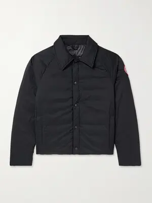 Canada Goose Lodge Padded Ripstop Down Jacket - Black