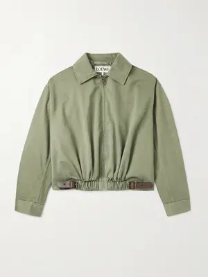 Loewe Garment-dyed Cotton Jacket