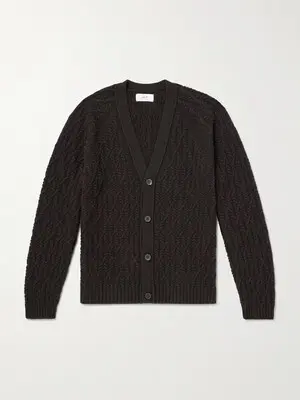 Mr P. Cable-knit Wool Cardigan