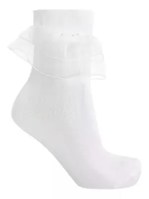 Noir Kei Ninomiya Ruffled Ankle Socks