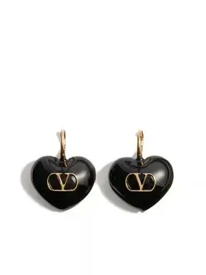 Valentino Garavani Coeur Royal Earrings - Gold