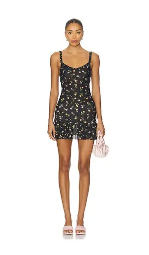 INDAH Camilla Mini Dress With Ruffles