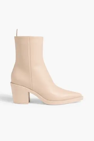 GIANVITO ROSSI Dylan Leather Ankle Boots