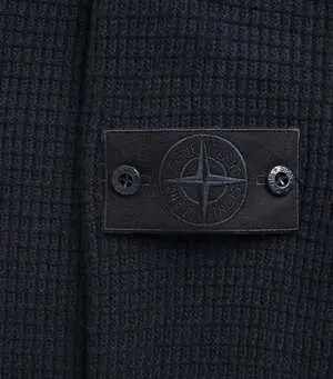 Stone Island Ghost Piece Virgin Wool Cardigan