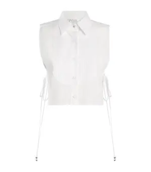 Max Mara Cotton Poplin Shirt Front