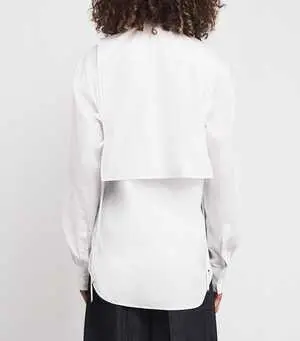 Max Mara Cotton Poplin Shirt Front