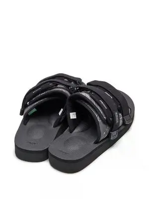 Suicoke Triple-strap Patterned Sandals