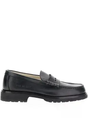 COMMON PROJECTS Penny Leather Loafers - Black