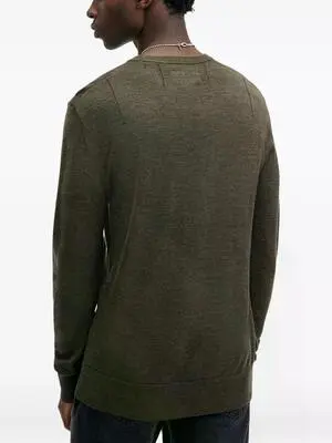 ALLSAINTS Crew Neck Wool Sweater - Green