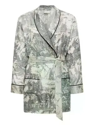PIERRE-LOUIS MASCIA Aloegum Robe - Grey