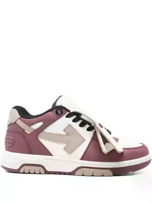 Off-White Out Of Office Leather Sneakers - Red
