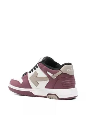 Off-White Out Of Office Leather Sneakers - Red