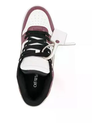 Off-White Out Of Office Leather Sneakers - Red
