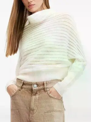 ALLSAINTS Ridley Striped High-neck Sweater