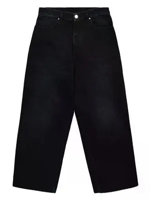 Vetements Black Wash Jeans For Women