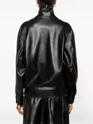Calvin Klein Leather Zip-fastening Jacket