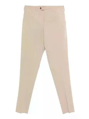 LARDINI Elastic-waistband Trousers - Neutrals