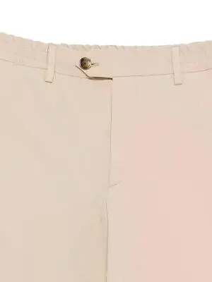 LARDINI Elastic-waistband Trousers - Neutrals