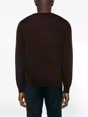 Paul Smith Round-neck Wool Sweater - Brown