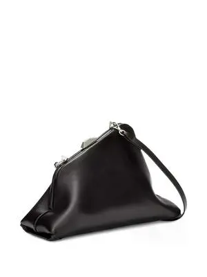 Attico Small Leather Clutch Bag