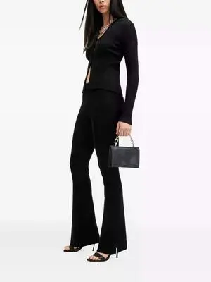 ALLSAINTS Cruz Ribbed Button-up Cardigan - Black