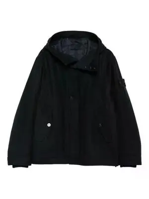 Stone Island Hooded Flap-pocket Jacket