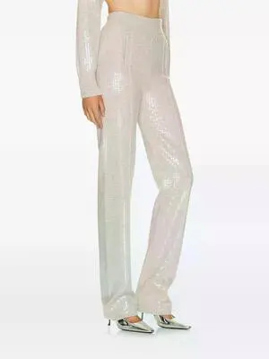 Burberry Sequin-embellished Straight Leg Pants